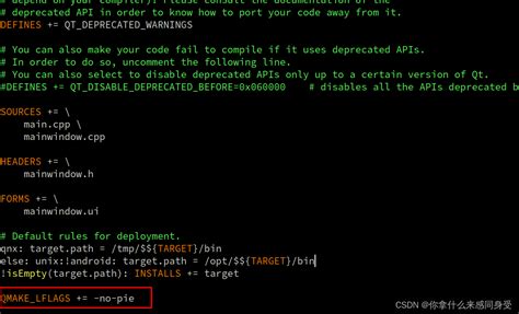 Ubuntu2004下qt没有生成可执行文件或者可执行文件打不开qt生成可执行文件ubuntu Csdn博客