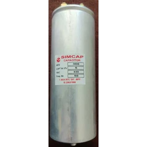Simcap 300 Mfd 330 Vac Capacitor At Best Price In Ahmedabad Rajdhani