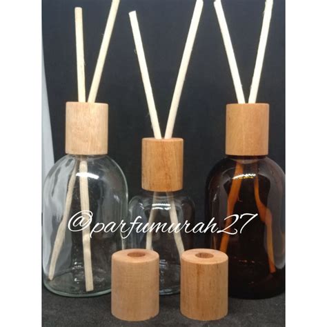 Jual Tutup Kayu Untuk Botol Reed Diffuser Shopee Indonesia