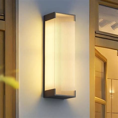 Rectangular Outdoor Wall Light M328 Wall Lights Simig Lighting