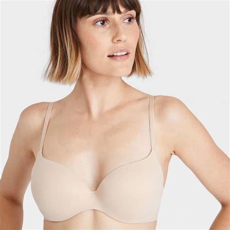 Womens Essential Comfort Wire Bra Auden™ Beige 36dd Target