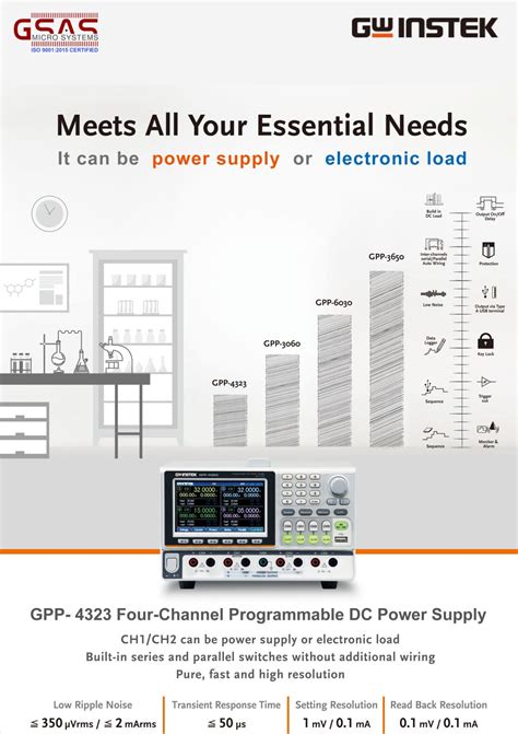 Gsas Micro Systems Pvt Ltd On Linkedin Gwinstek Gsas Electrical Bangalore Bengaluru Dc