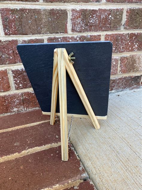 Slate Easel Qr Code Custom Personalized Business Etsy