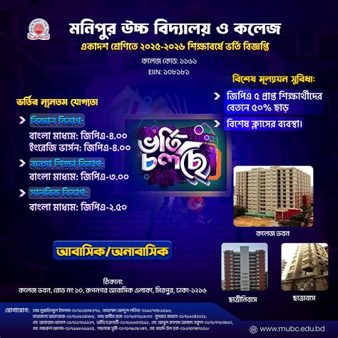 Monipur Uchcha Vidyalaya And College Mirpur