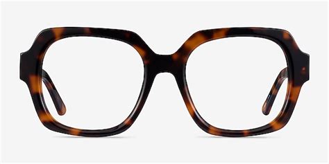 Ellen Geometric Tortoise Glasses For Women Eyebuydirect