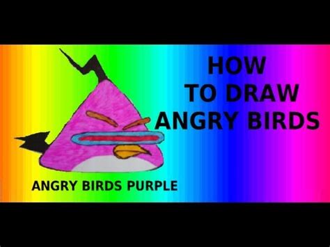 Angry Birds Space How To Draw Space Lazer Bird YouTube