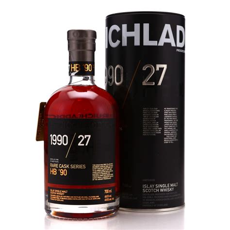 Bruichladdich 1990 Rare Cask Series 27 Year Old Hb 90 Whisky