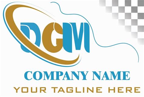 Premium Vector Dgm Letter Logo Design