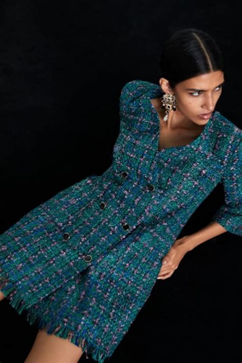 Zara 자라 트위드 원피스 자켓 후루츠패밀리