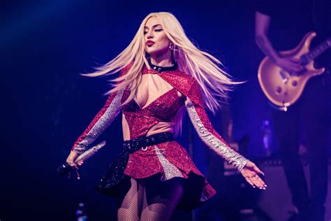 Ava Max Gets Slapped On Stage By Concertgoer Following Bebe Rexha