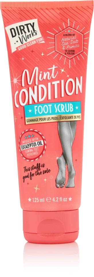 Dirty Works Mint Condition Foot Scrub 125 Ml