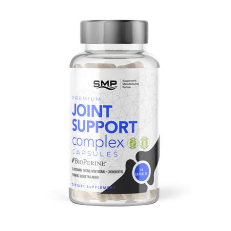 Private Label Premium Joint Support Complex Veggie Caps Smp Nutra