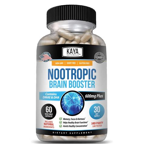 Kaya Naturals Nootropic Brain Booster For Memory And Focus Brain Desertcart Bangladesh