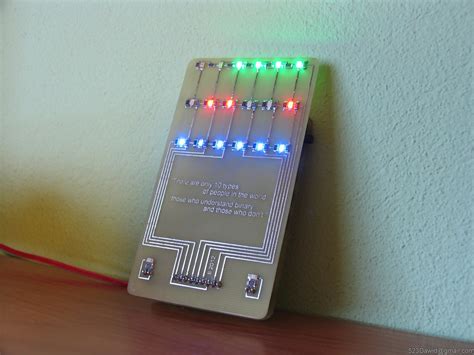 Binary Clock On Atmega8 And Smd Led Forum For Electronics