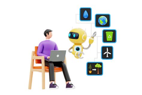 7 696 Ai For Environmental Monitoring 3d Illustrations Free Download In Png Blend Gltf