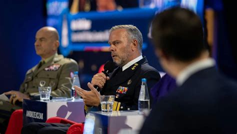 Nato Chair Admiral Bauer Attends 10th Warsaw Security Forum Mirage News