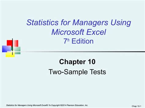 two sample hypothesis tests ppt stocks and bonds personal investing