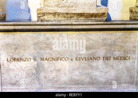 Florence Italy Tomb Of Lorenzo The Magnificent And His Brother