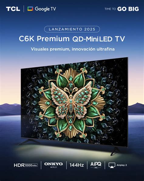 Tcl Chile 🎮⚡ Velocidad Calidad Y Emoción En Un Solo Tv Con El Nuevo Tcl C6k Disfruta De