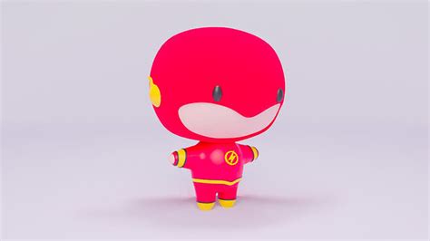 Chibi Flash Toy Doll 3d Model Cgtrader