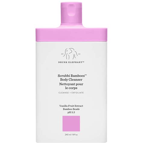 Scrubbi Bamboes™ Body Cleanser Drunk Elephant Artofit