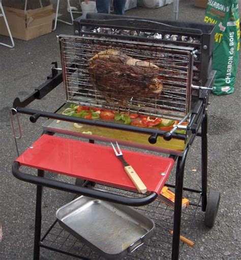 Barbecue Foyer Vertical Gaz