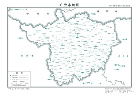 四川省各地市高清地图 知乎