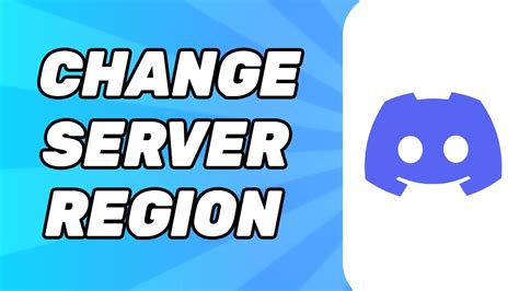 How to Change Server Region on Discord (2025) - YouTube