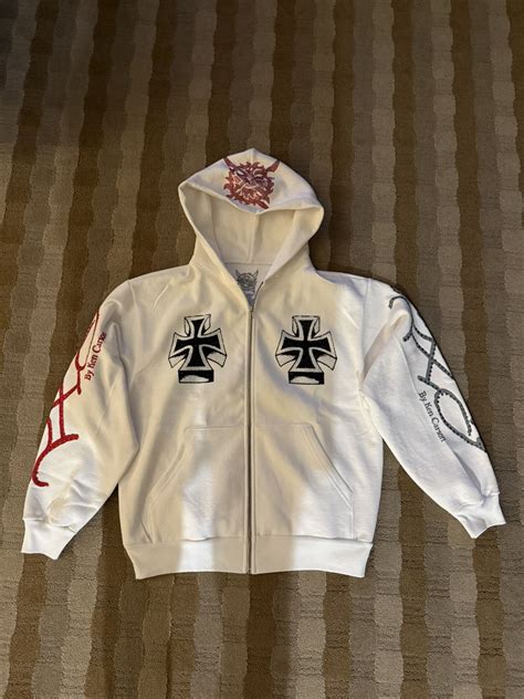 Ed Hardy × Ken Carson Ed Hardy X Ken Carson Complexcon White Rhinestone