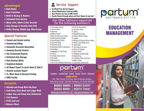 Partum School Erp Management Software At ₹ 40000year School