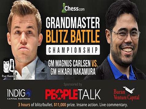Carlsen Vs Nakamura Blitz Match Scacchierandoit