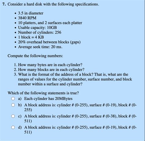 Solved There Are Many Parameters That Could Be Used To