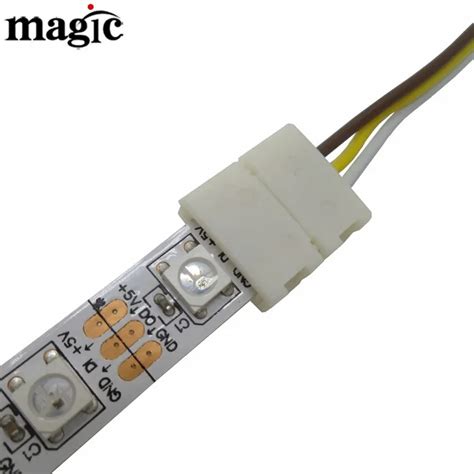 Ws B Ws Led Strip Pin Solderless Connector Buy Ws B Led Strip Connector Ws B