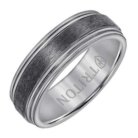 Triton Mens Wedding Band In Tantalum 7mm Days Jewelers
