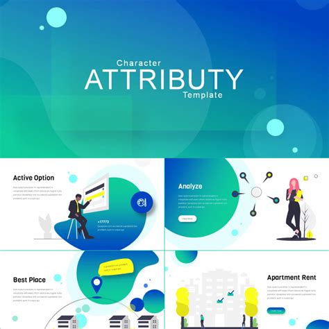 Blue Presentation Powerpoint Keynote Google Slides