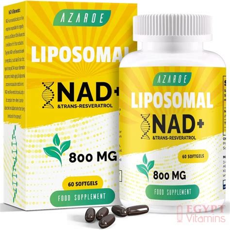Liposomal Nad And Trans Resveratrol 800 Mg 60 Softgels Egypt Vitamins