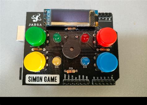 Simon Says Game Shield Arduino Share Project Pcbway