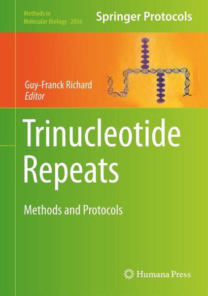 Trinucleotide Repeats Fachbuch Bücher De