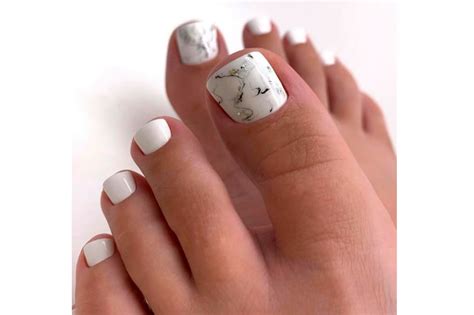 Diseños De Uñas Para Pies Elegantes Y Sencillos 5 Ideas Fáciles De