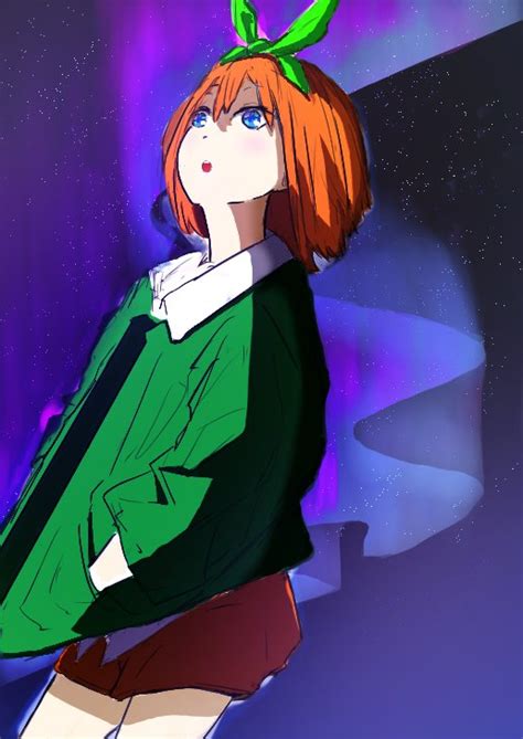 「デジタルデビューの月でした 今月描いた絵を晒そう 五等分の花嫁 中野四葉 中野一花」きさらぎ∽の漫画