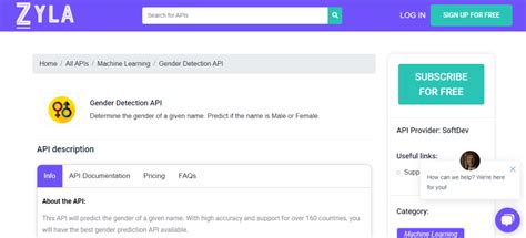 How To Do Gender Classification With An Api