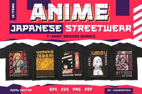 Streetwear Combo Package T Shirt Design Streetwear Vector T Shirt