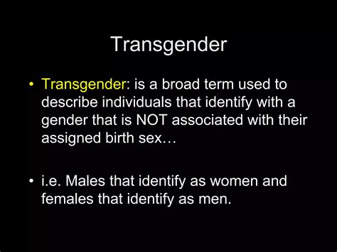Sex And Gender Ppt
