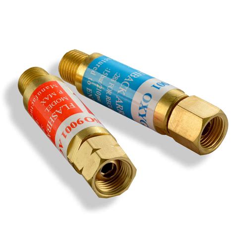Oxygen Acetylene Flashback Arrestors Torch Welding Cutting Iso 9001