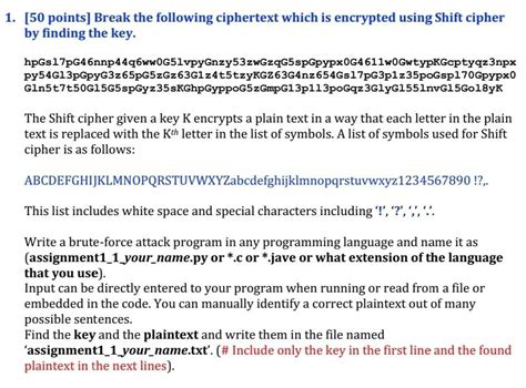 Solved 50 Points Break The Following Ciphertext Which Is
