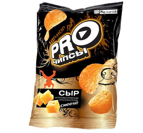 Купить «PRO-Чипсы», чипсы со вкусом сыра, произведены из свежего ...