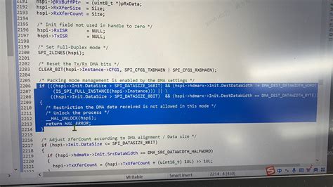 Stm32h563 Spi Dma Issue Stmicroelectronics Community