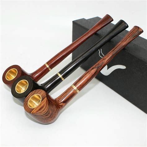 Tẩu Hút Thuốc Sợi Thuốc điếu 2 In 1 Bằng Gỗ đàn Hương Z D6