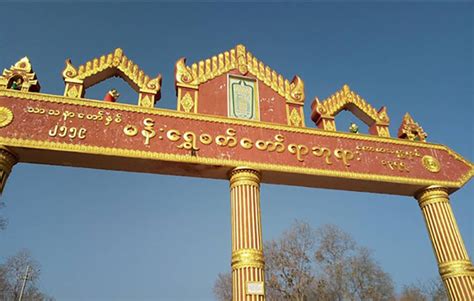 Dvb မန်းရွှေစက်တော်ရာဘုရားအနီးက စစ်တပ်စစ်ကြောင်းထိုးသဖြင့် ဒေသခံများ ထွက်ပြေး