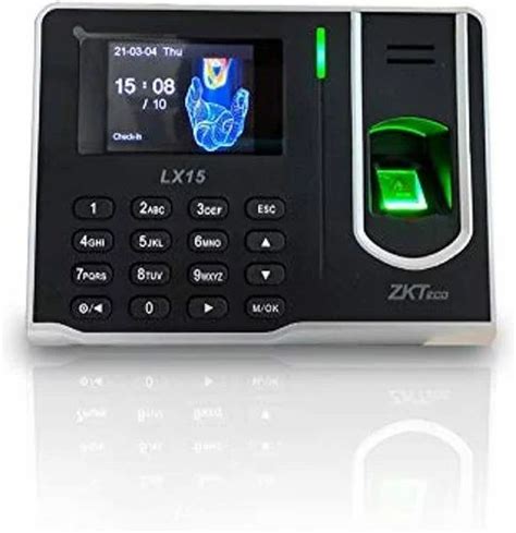 Biometric Fingerprint Attendance System For Office School And College Hour At Unit